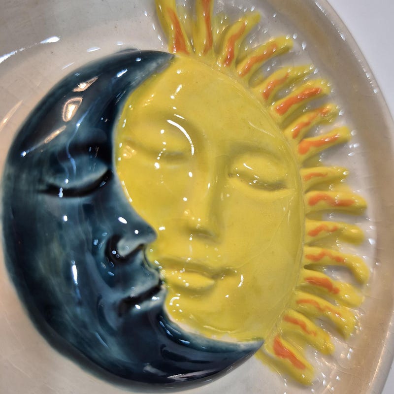 Ceramic Moon Dish - Etsy UK