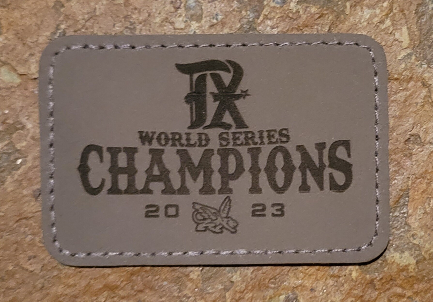 Texas Rangers World Series Self Adhesive Patches 3x2 - Etsy