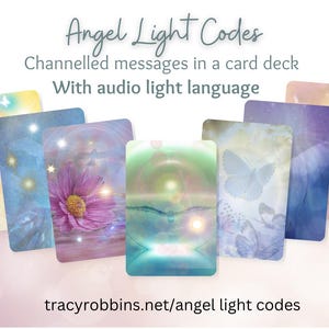 Groundbreaking Angel Light Codes Healing & Ascension Card Deck, 44 ...