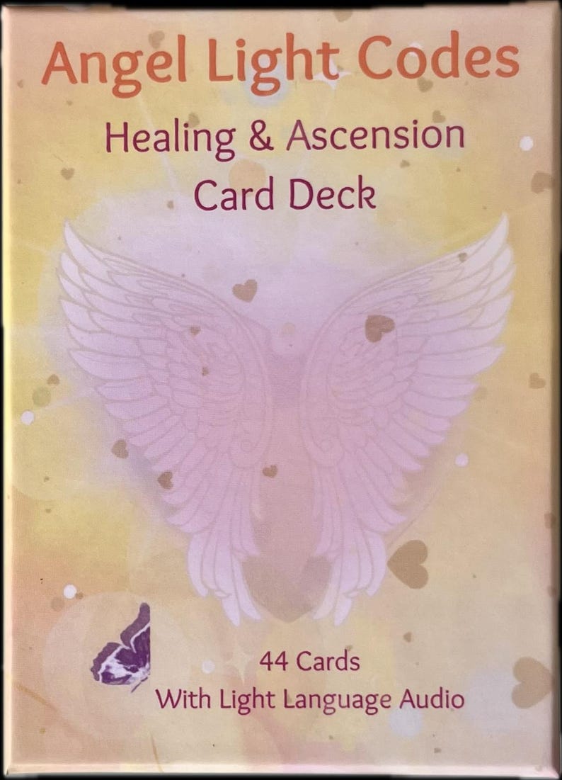 Groundbreaking Angel Light Codes Healing & Ascension Card Deck, 44 ...