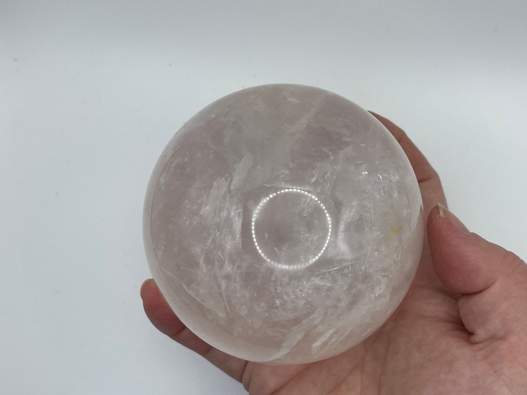 XXL Milky Quartz Sphere - Etsy