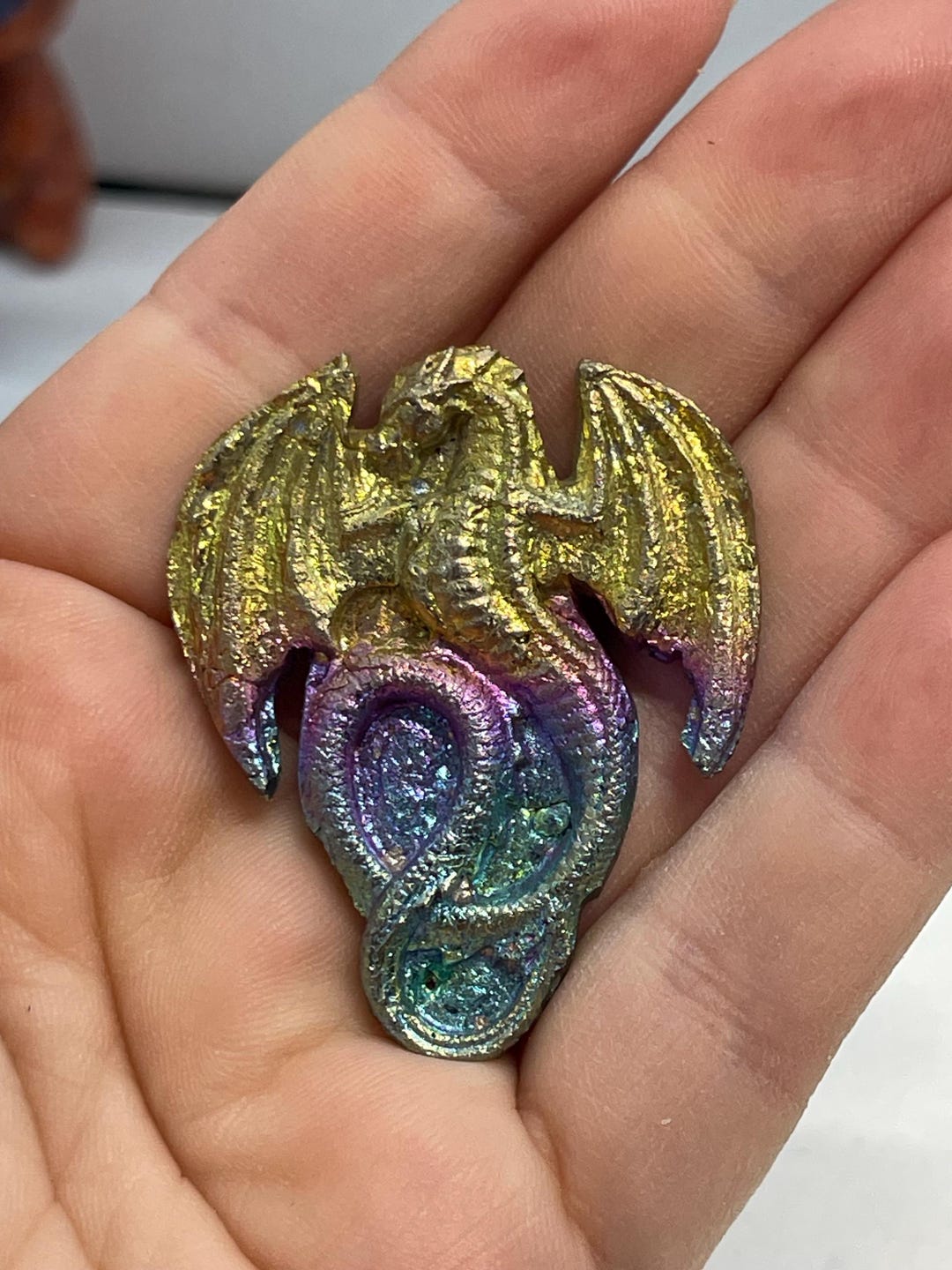 Bismuth Dragon - Etsy