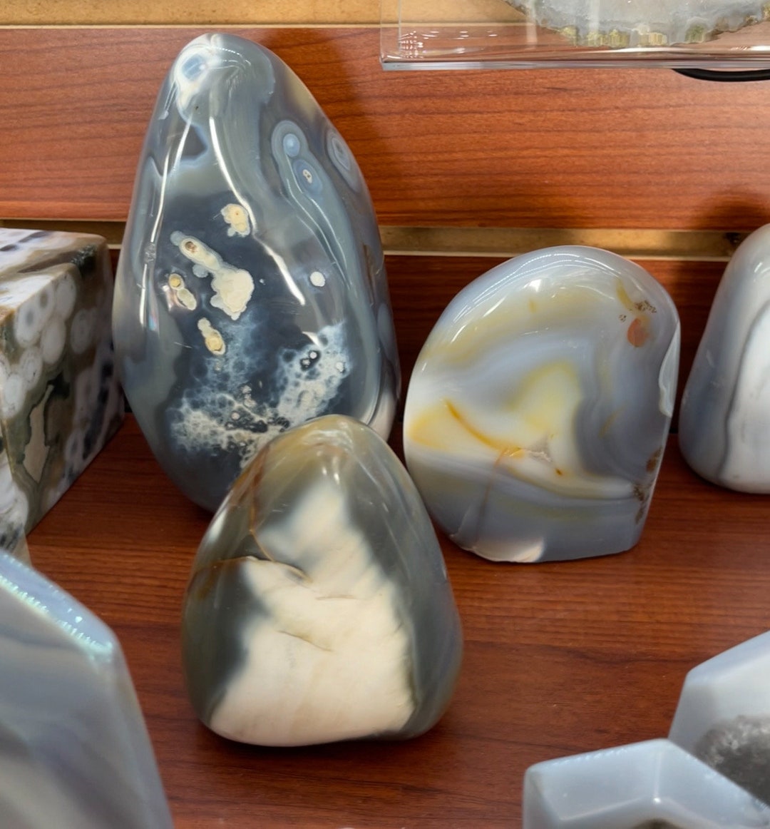 Orca Agate Freeform - Etsy