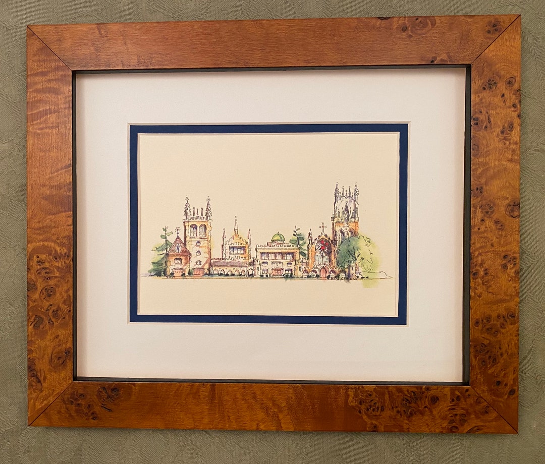 Sewanee Quad Limited Edition Print of Bob Askew Watercolor Painting in ...