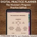 Digital Music Planner Hyperlinked Tabs, Interactive Divider Menus for ...