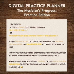 Digital Music Planner Hyperlinked Tabs, Interactive Divider Menus for ...