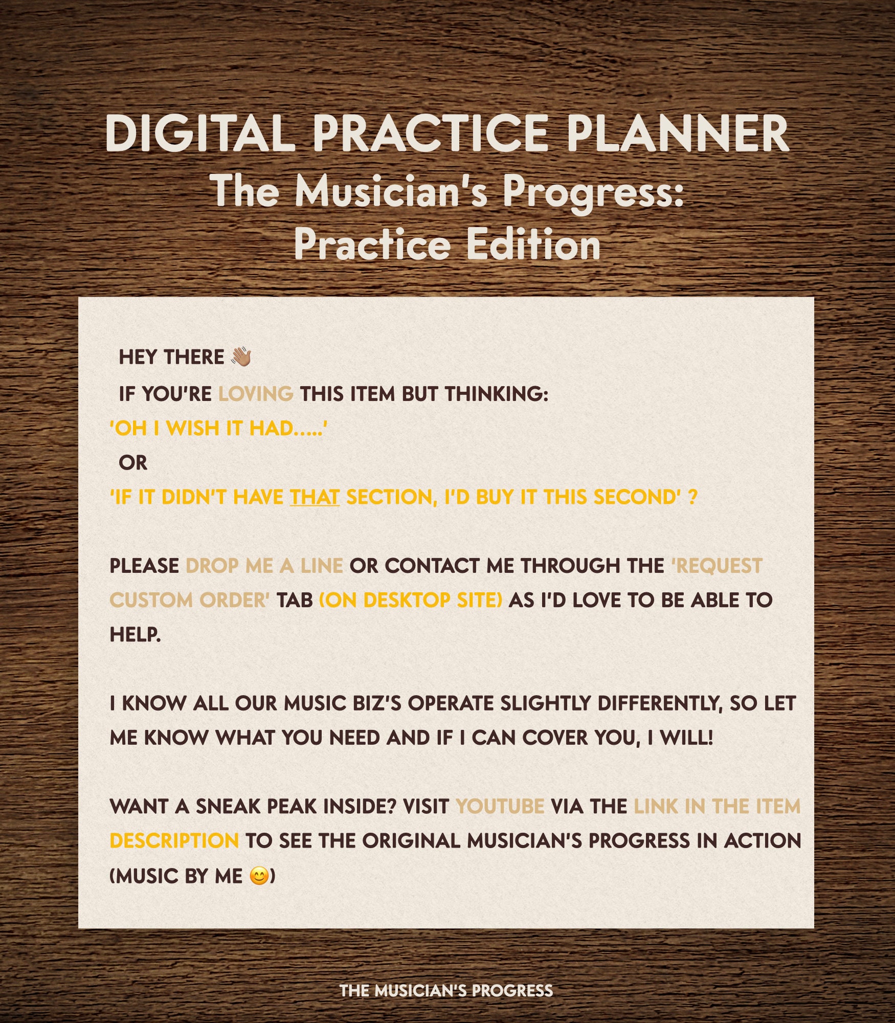 Digital Music Planner Hyperlinked Tabs, Interactive Divider Menus for ...