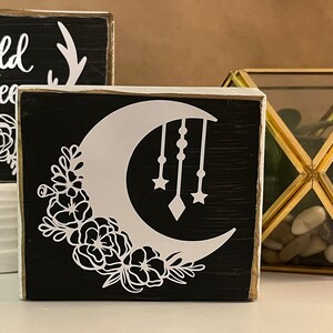 Mini Wood Block Signs - Etsy