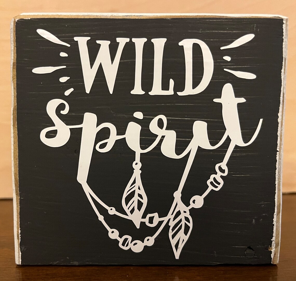 Mini Wood Block Signs - Etsy