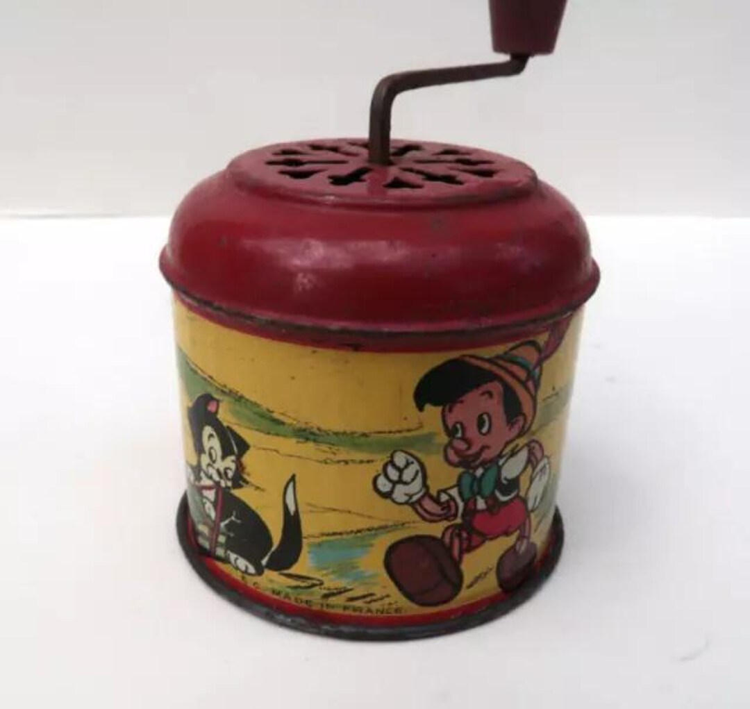 Pinocchio Walt Disney France 1950 Emile Camelin EC Music Mill - Etsy