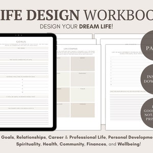 Digital Life Plan | 2023 Goal Planner | Goal Planning | Printable PDF ...