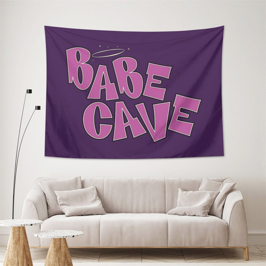 Babe Cave Tapestry Cute Lovely Teen Girl Tapestries Wall - Etsy