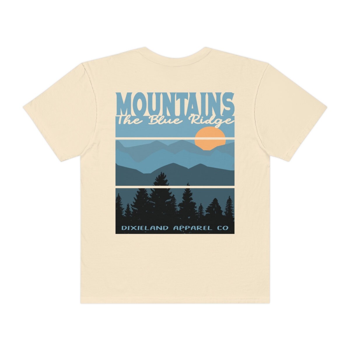 BLUE RIDGE MOUNTAINS Graphic Tee, Comfort Colors Unisex T-shirt ...