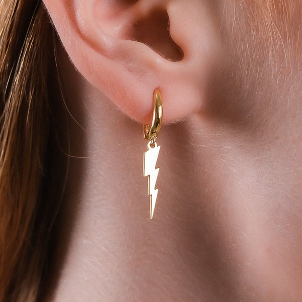 Lightning Earrings - Etsy