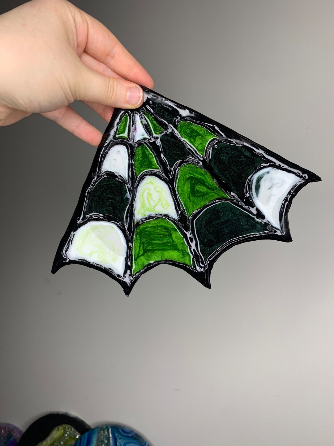 Spider Web Suncatcher - Etsy