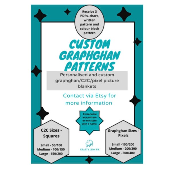 Graphghan - Etsy UK