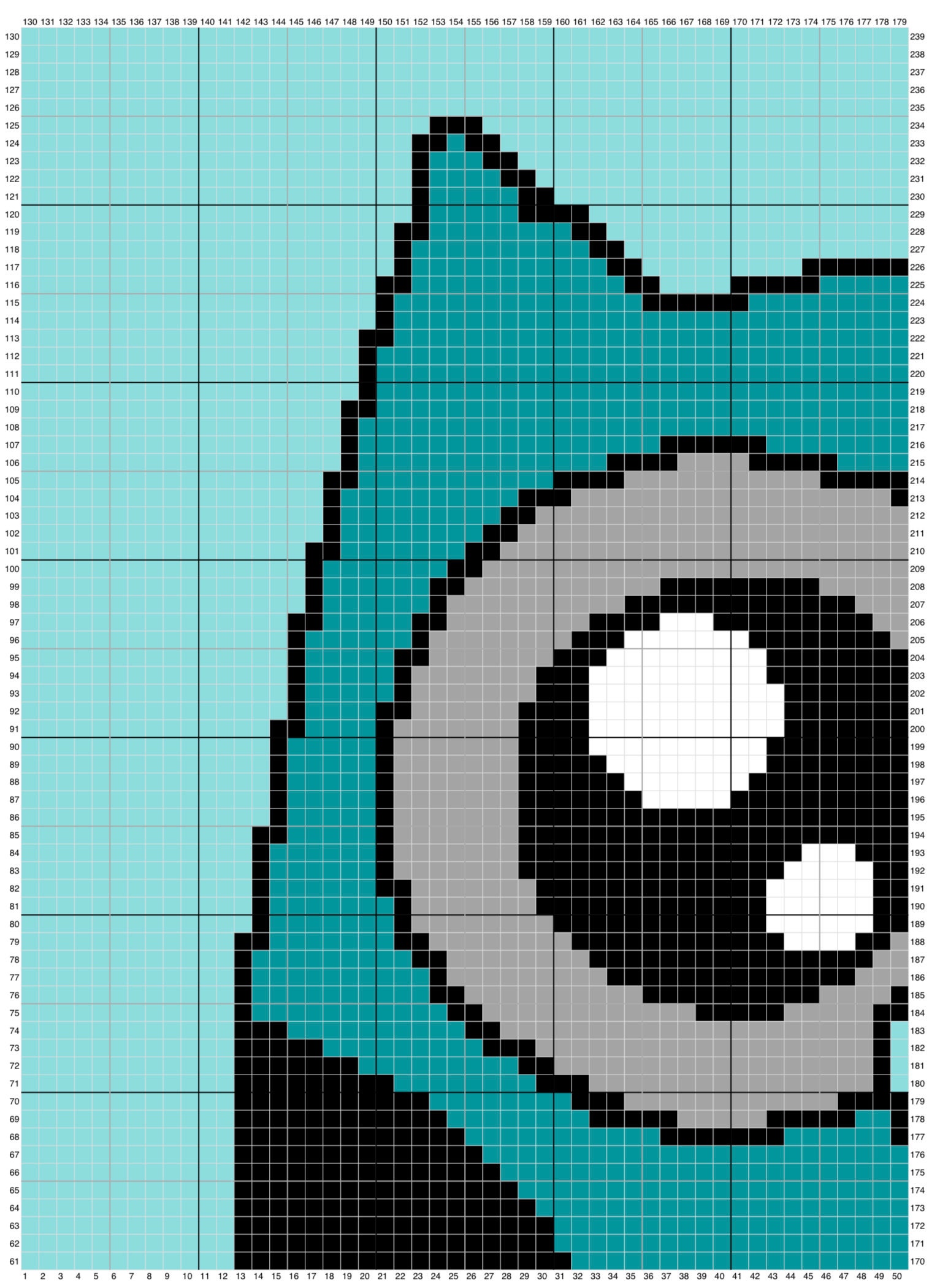 Owl C2C Crochet and Cross Stitch Pattern | Afghan | Blanket | Graphghan ...