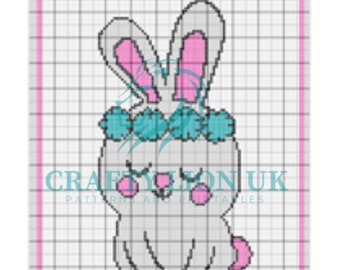 Zebra Crochet Graphghan and Cross Stitch Pattern Pixel - Etsy