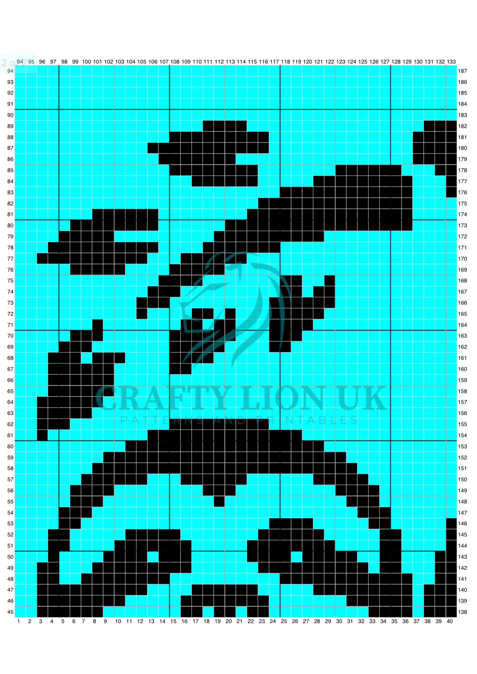 Hanging Sloth C2C Crochet and Cross Stitch Pattern Afghan - Etsy