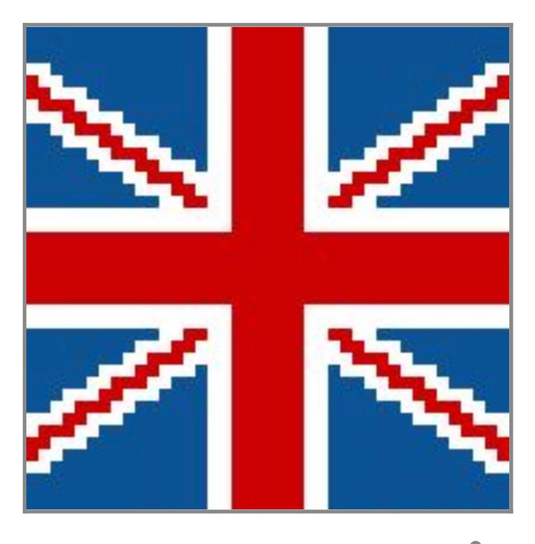 Union Jack C2C Crochet and Cross Stitch Cushion Cover Pattern | Pixel ...
