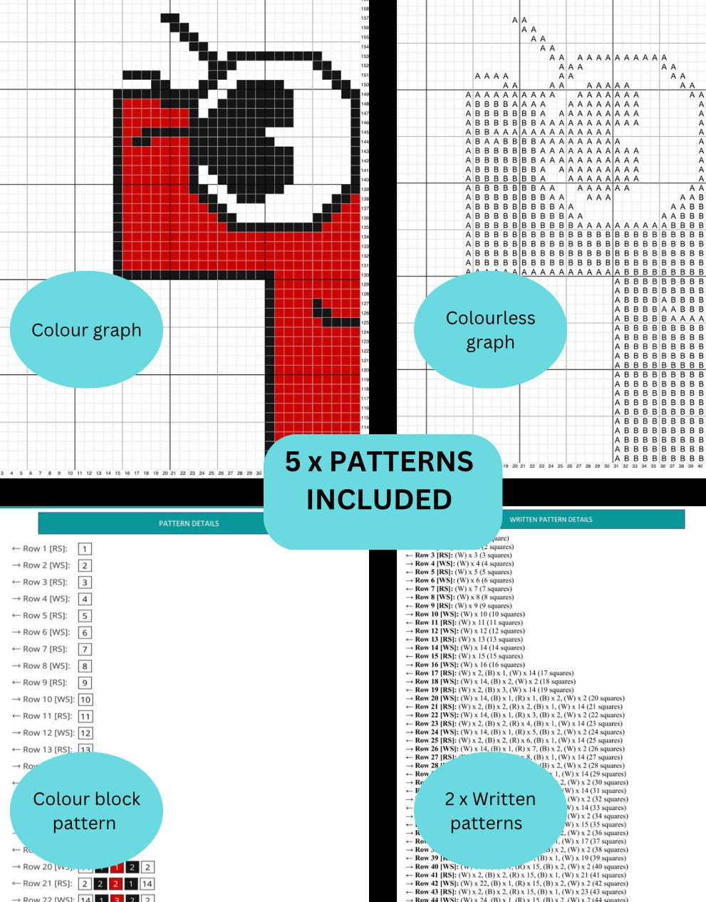 Letter I C2C Crochet Blanket Pattern | Afghan | Graphghan | Pixel ...