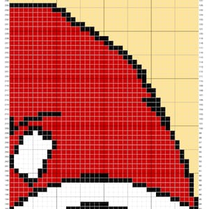 Christmas Gonk C2C Crochet and Cross Stitch Pattern | Afghan ...