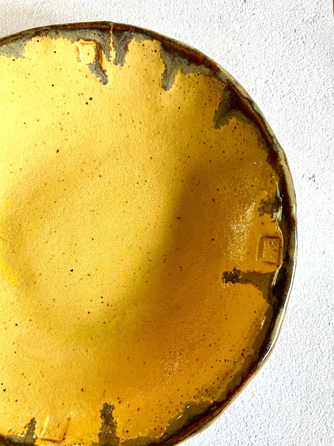 Sunset Yellow Fruit Bowl - Etsy