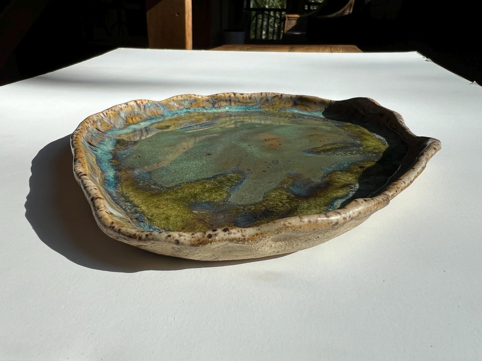 Misshapen Small Plate - Etsy