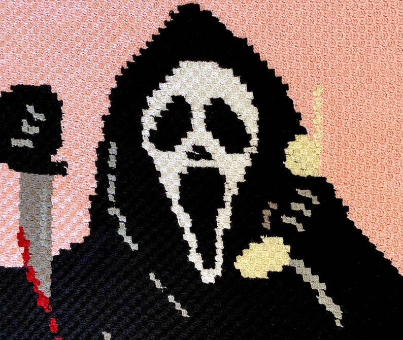 Scream Blanket Pattern C2C - Etsy