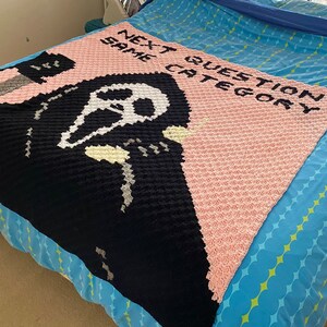 Scream Blanket Pattern C2C - Etsy