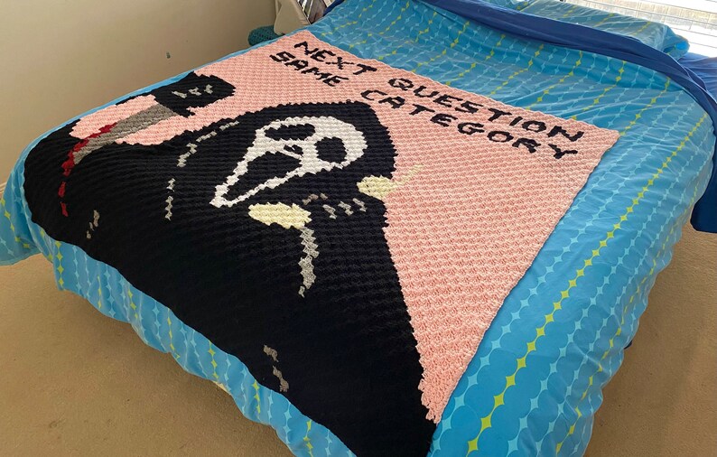 Scream Blanket Pattern C2C - Etsy