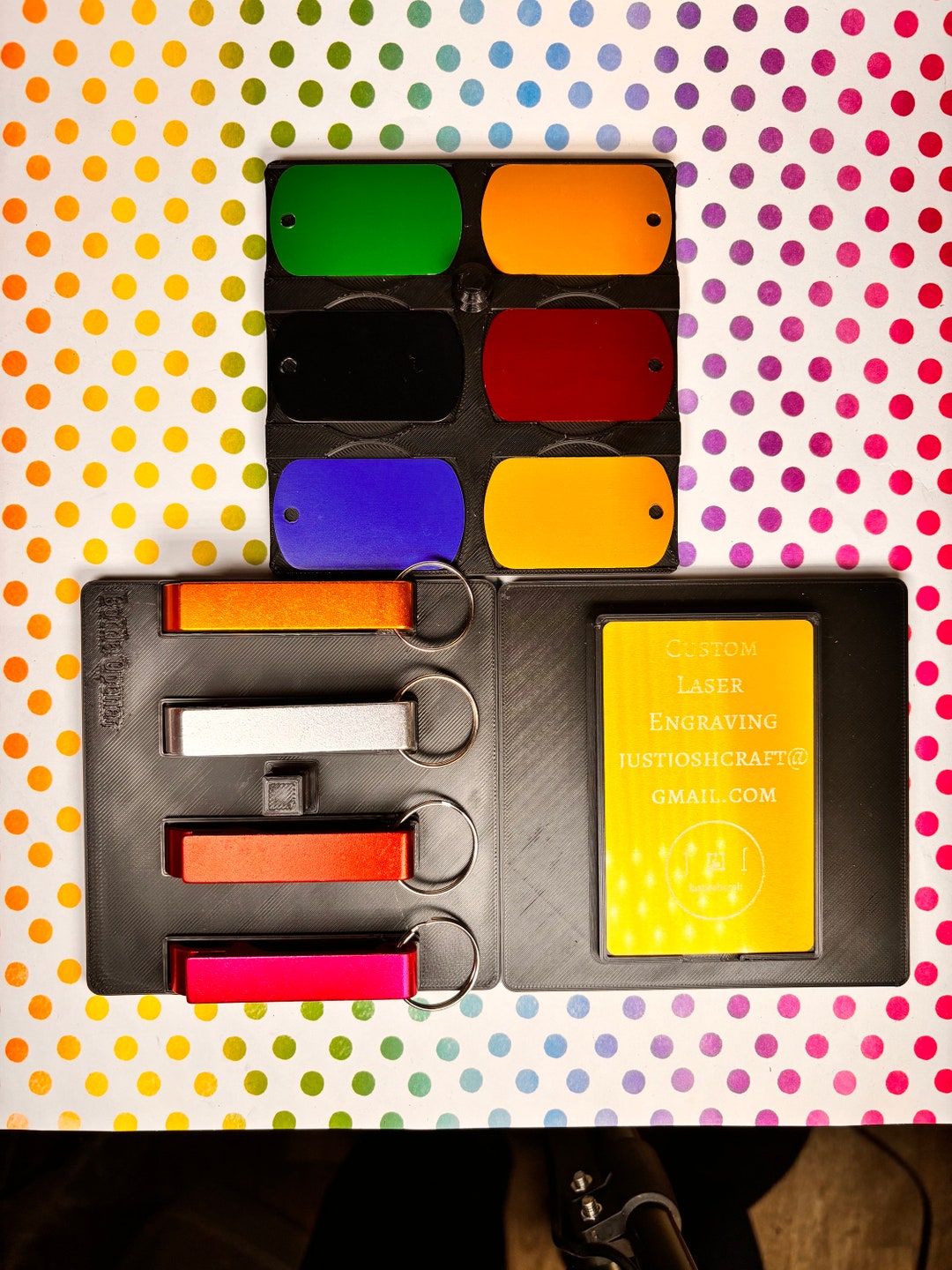 Xtool F1 Jig | Business Card Jig | Dog Tag Jig | Bottle Opener Jig ...