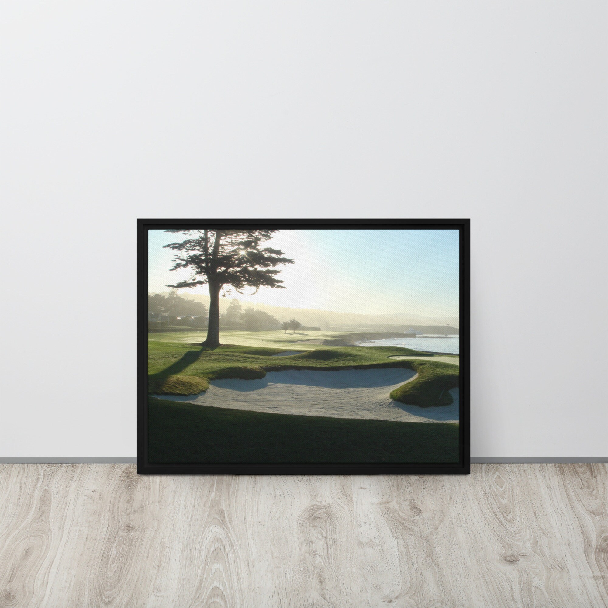 Pebble Beach Golf Course 18th Hole Canvas. - Etsy