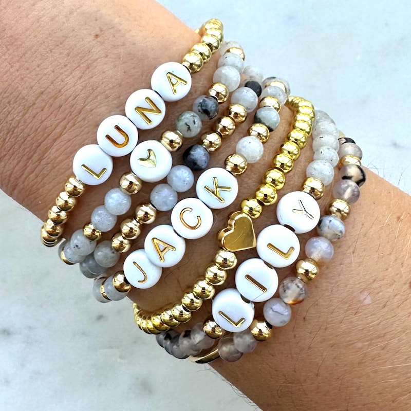 Kids Bracelet Word - Etsy