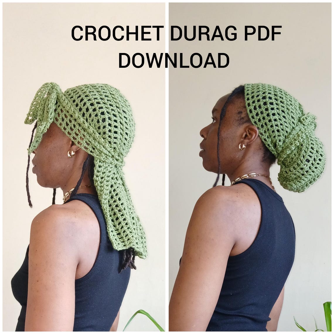 Crochet Durag Pattern - Etsy