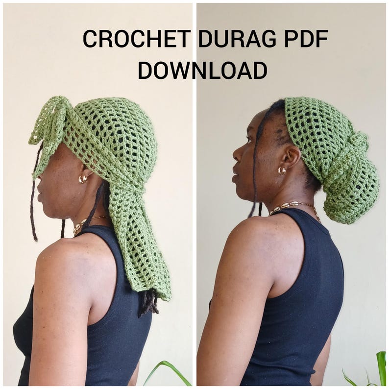 Crochet Durag Pattern - Etsy