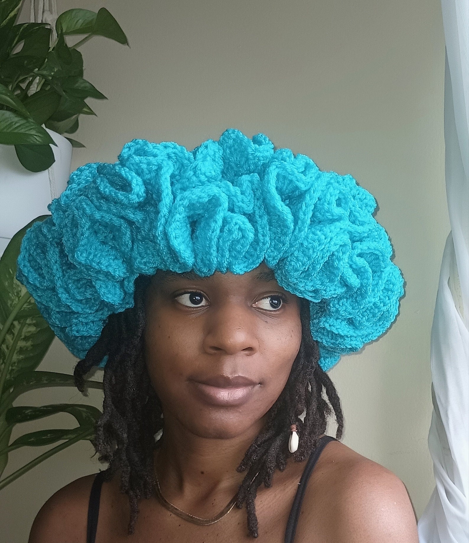 Crochet Ruffle Hat - Etsy