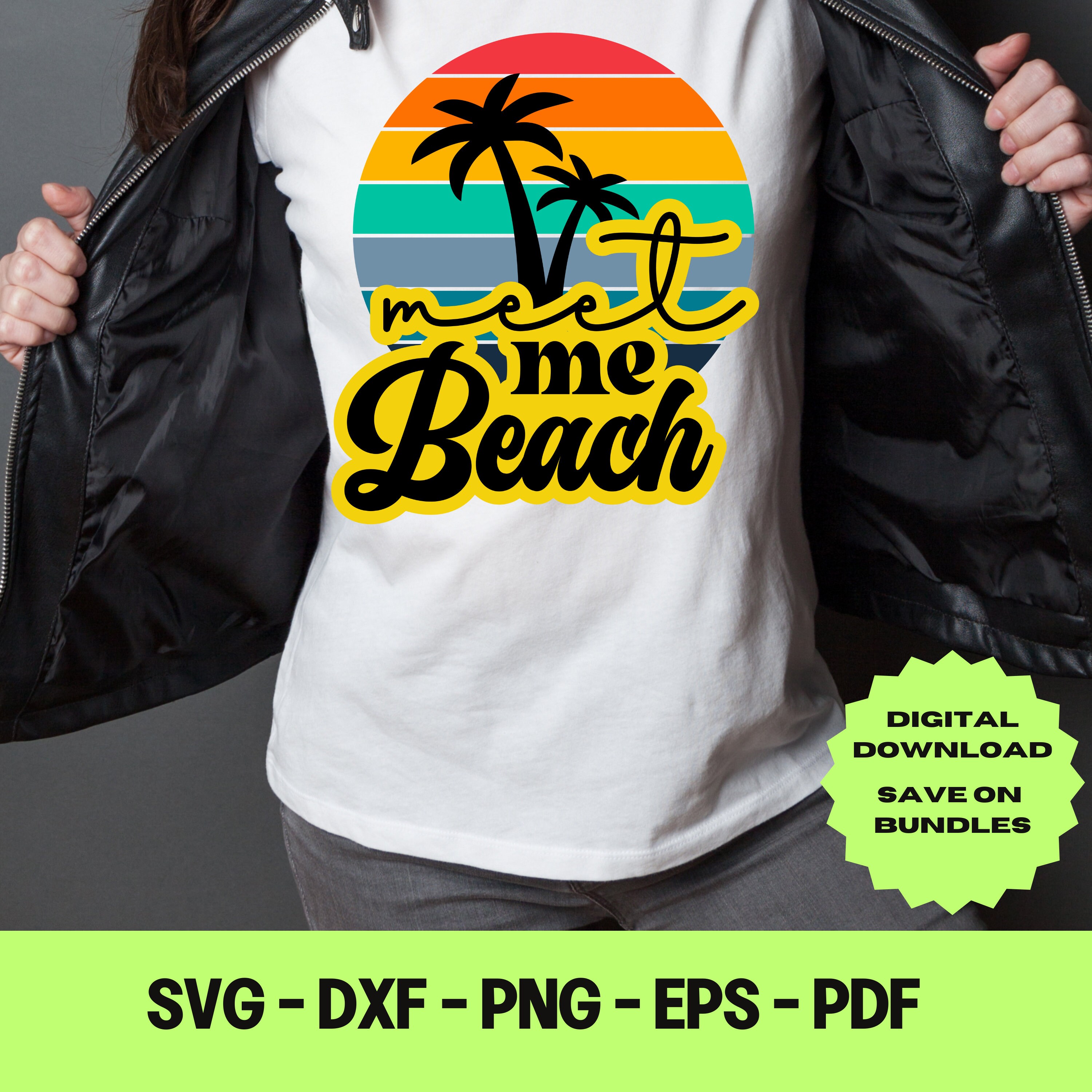 Summer SVG Bundle for Cricut Cutting Machine File Svg Downloadable Clip ...