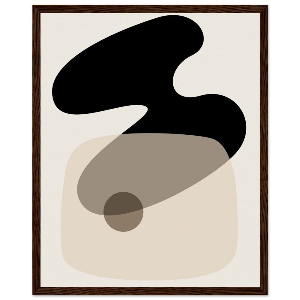 Mood Wall Art for Office Abstract Wall Decor Shapes Abstract Wall Art ...