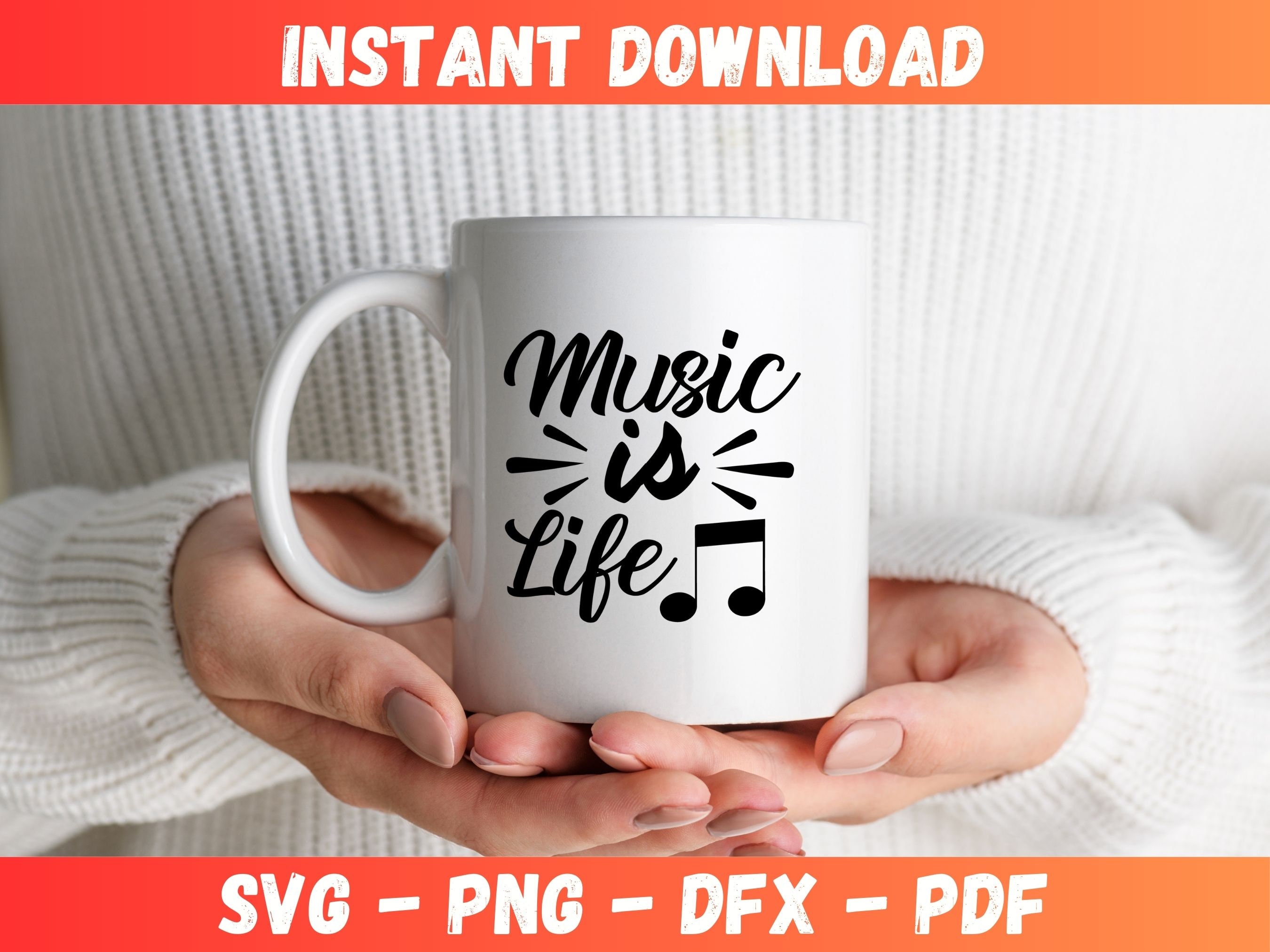 Music Design SVG, Music Notes Bundle Svg, Music Notes Clipart Music ...
