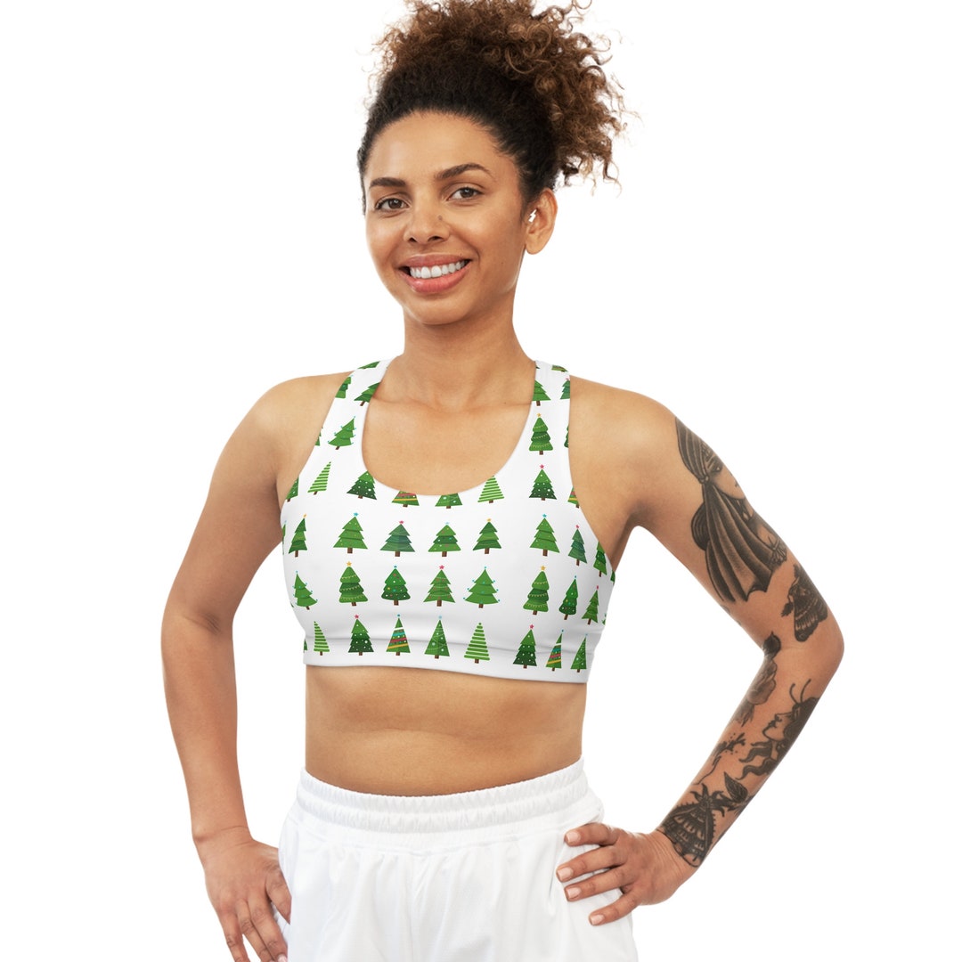 Seamless Sports Bra Training Christmas Tree - Etsy
