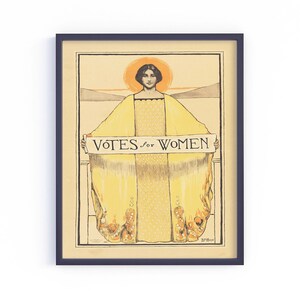 Votes for Women Sign Suffrage Poster Suffragette Vintage Poster ...
