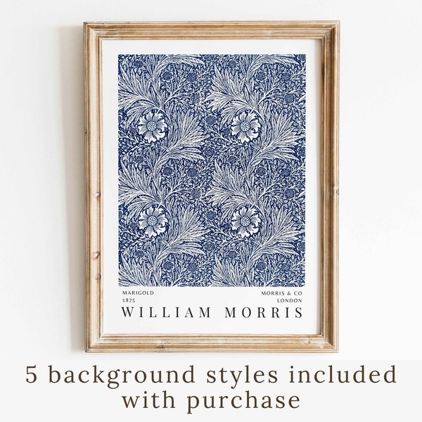 William Morris Marigold - Etsy