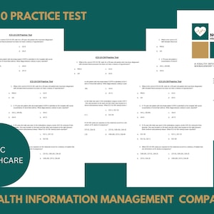 ICD-10-CM Practice Test | Mcq’s Questions | Practice Questions ...
