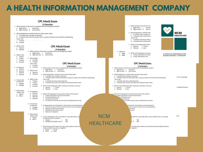 CPC Mock Exam Preparation With 25 Practice Answers | Mcq’s Questions ...