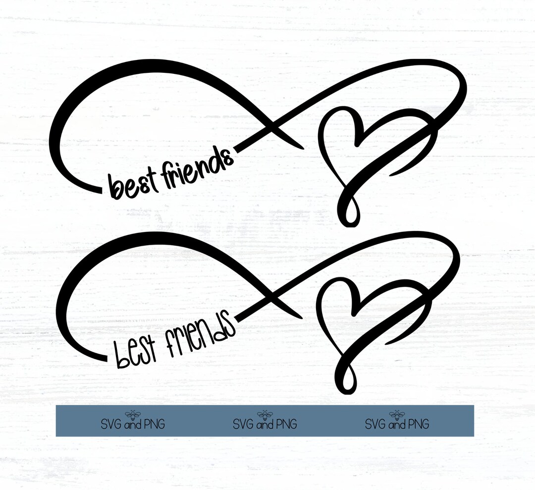 BFF Best Friends (for) Infinity, Best Friends Forever, BFF Shirt ...