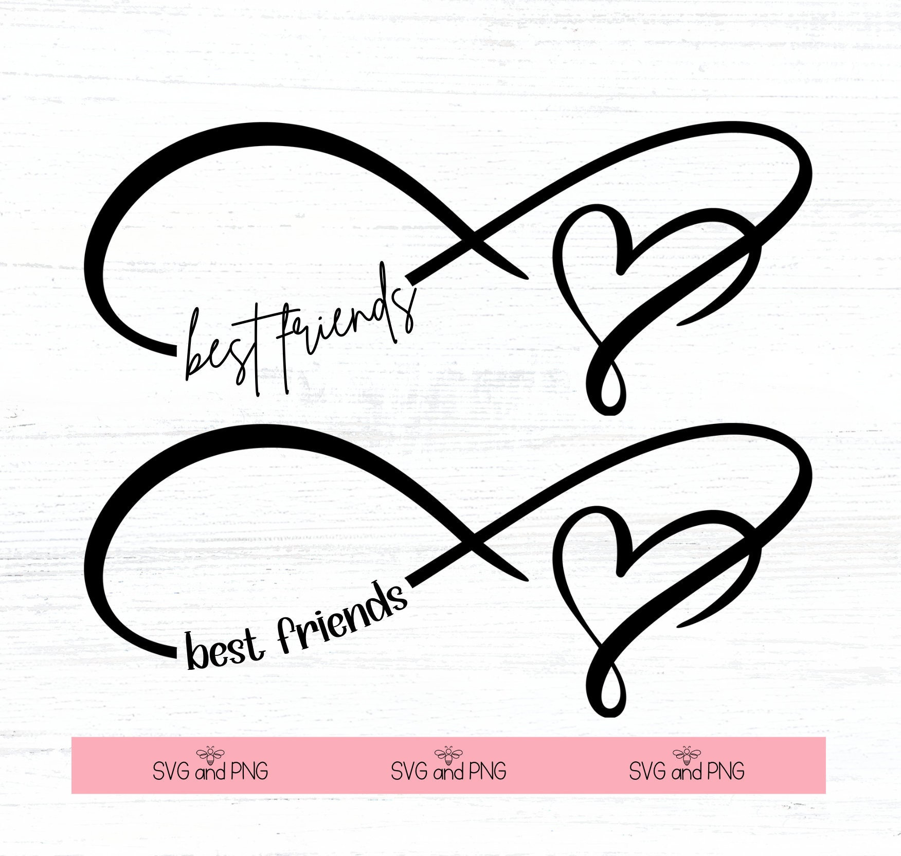 BFF Best Friends (for) Infinity, Best Friends Forever, Infinity Design ...