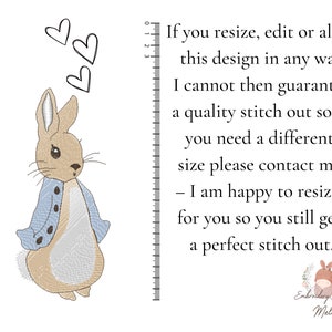 The Tale of Peter Rabbit Embroidery Machine Digital Files , Peter ...