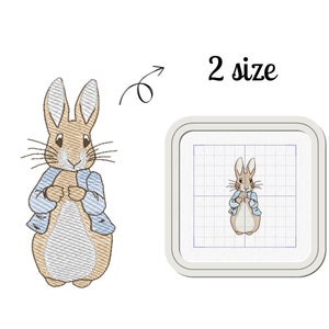 The Tale of Peter Rabbit 3 Inch 4 Inch , Embroidery Machine Pattern ...
