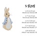 The Tale of Peter Rabbit Embroidery Machine Digital Files - Etsy